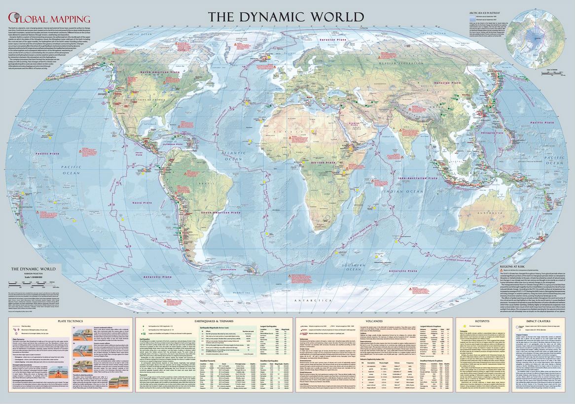 Dynamic World Map – Globe Shop